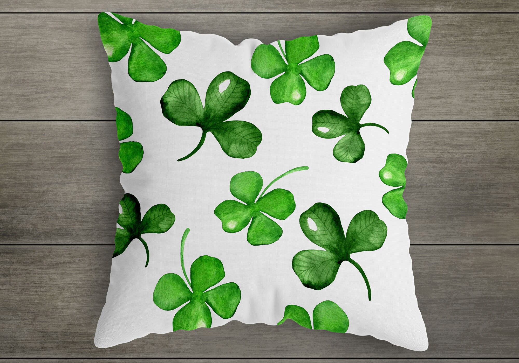 Set of St. Patrick's Watercolor Shamrock Clipart Shamrock - Etsy