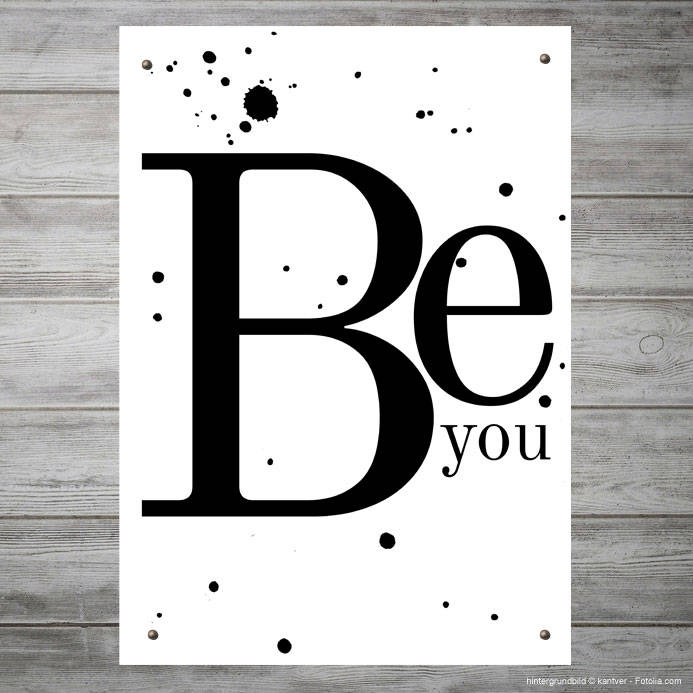 Be You. Printable Quotes, Inspirational Print, Motivational Print ...