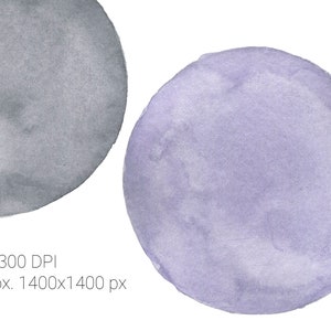 Watercolor Circles Clipart, Instagram Story Highlight Icons, Watercolor ...