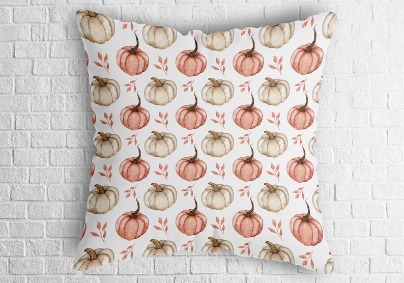Fall Dreams Digital Papers. Set of 6 Watercolor Autumn Designs With ...