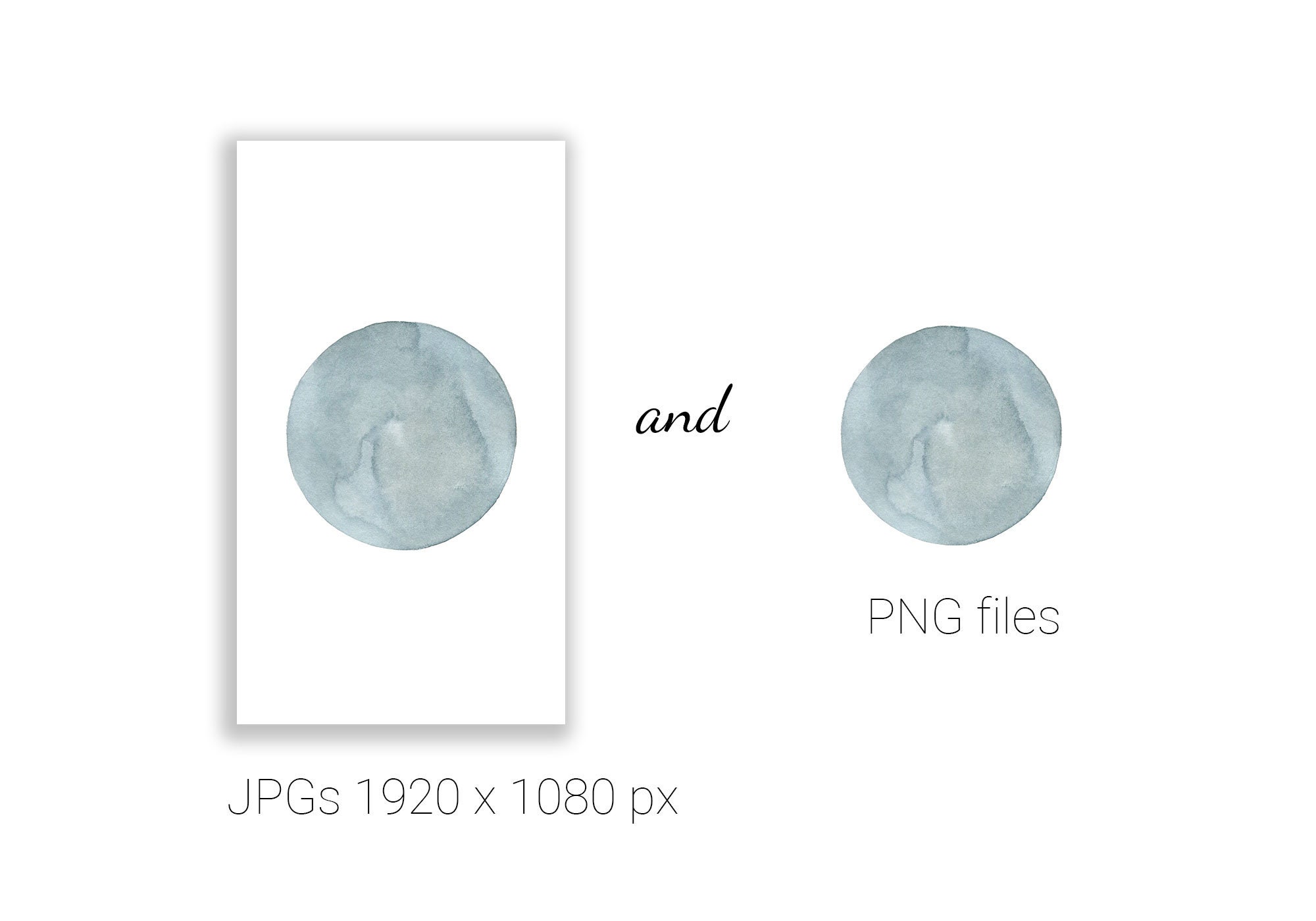 Watercolor Circles Clipart, Instagram Story Highlight Icons, Watercolor ...