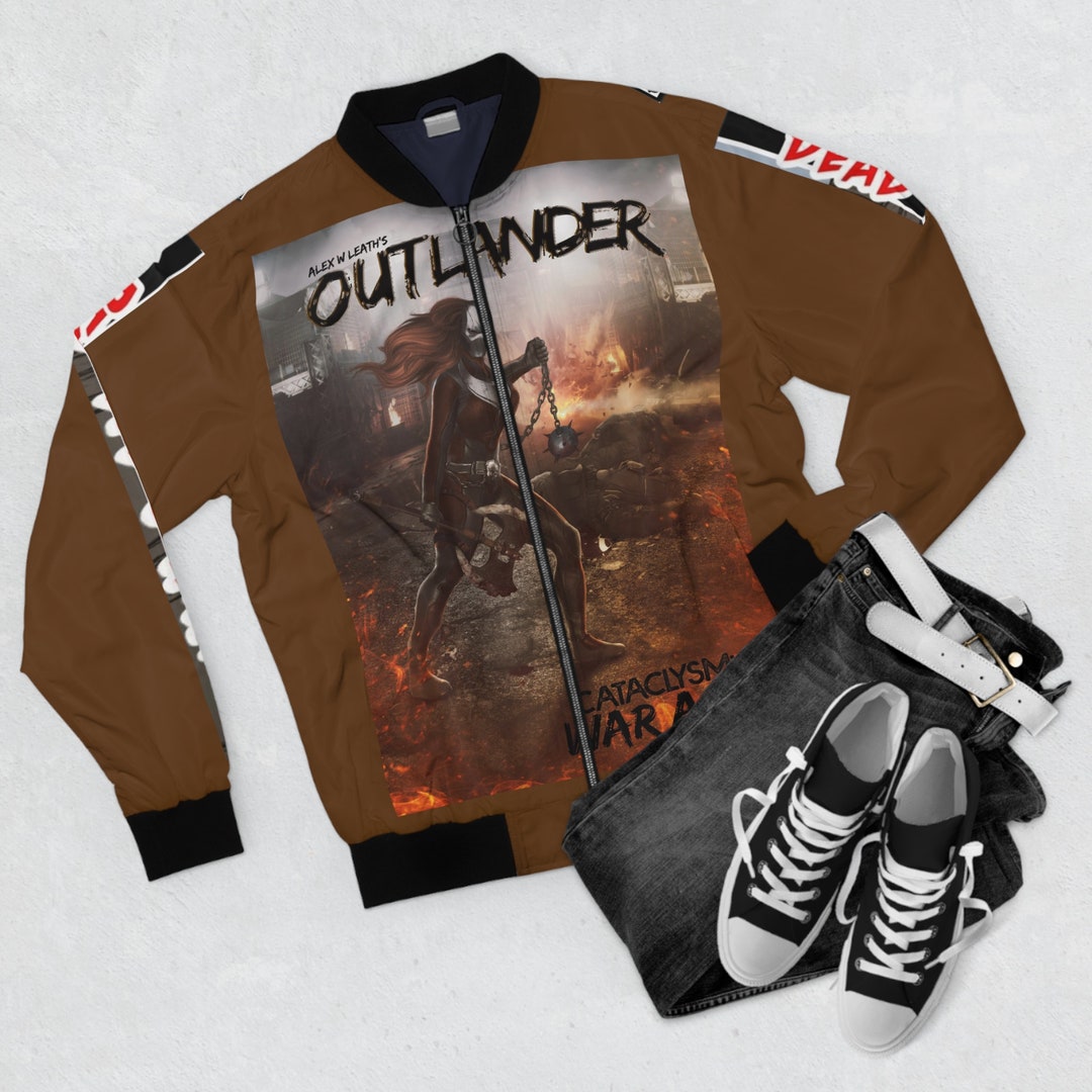 Men's Bomber Battle Jacket (two Sided W/sleeve Design) - Etsy