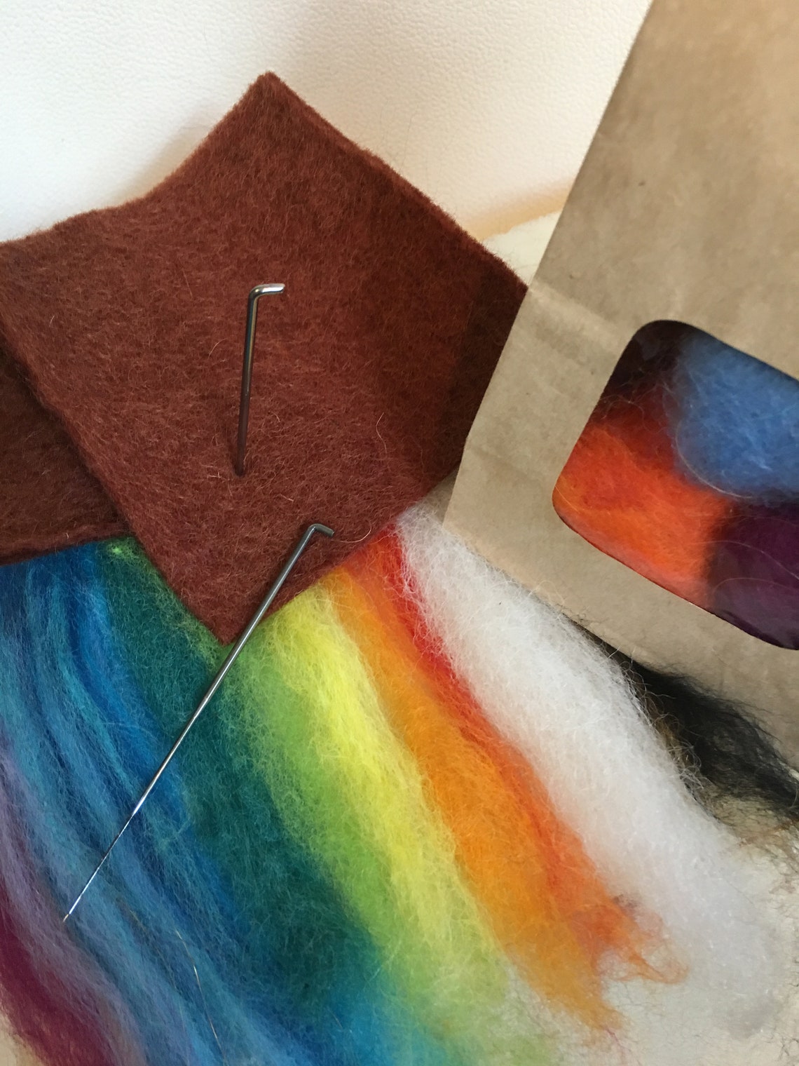 Needle Felting Coaster Kit - Etsy