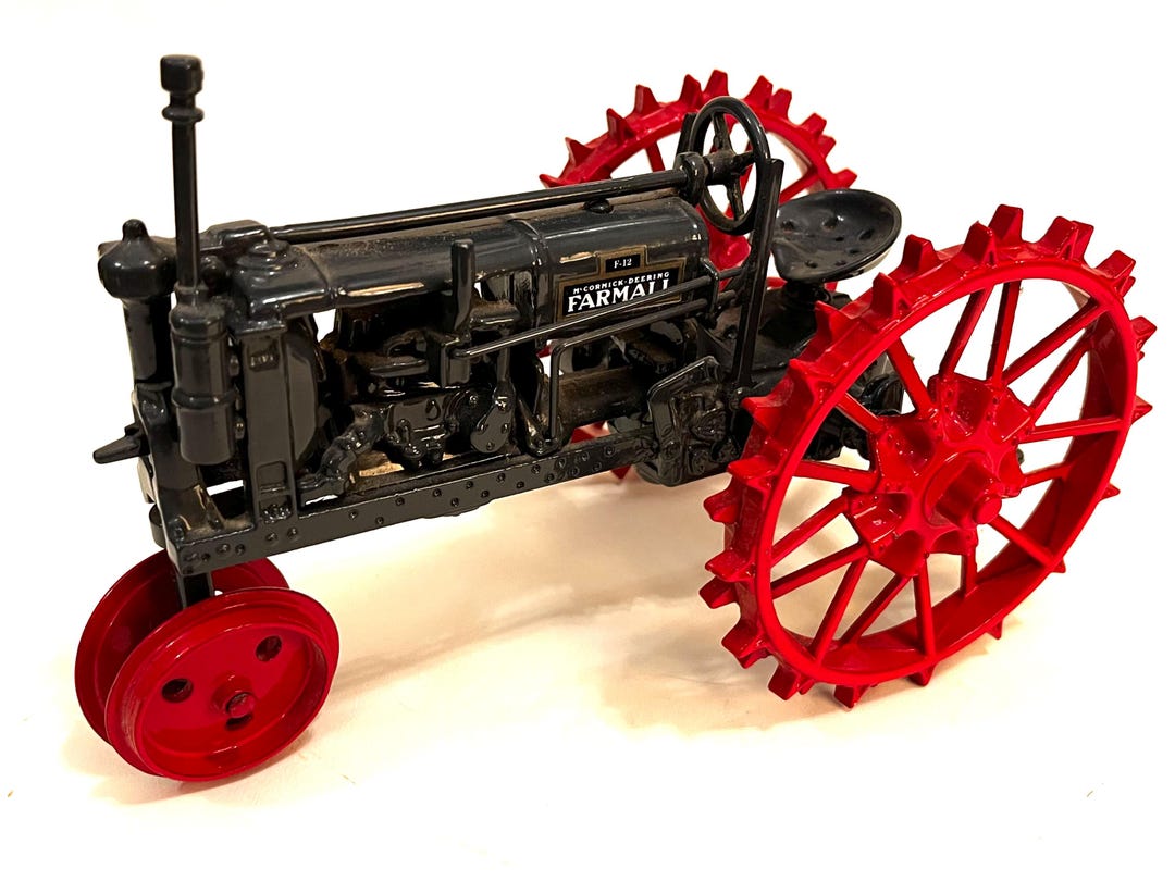 Farmall F12 Die Cast Model Tractor - Etsy