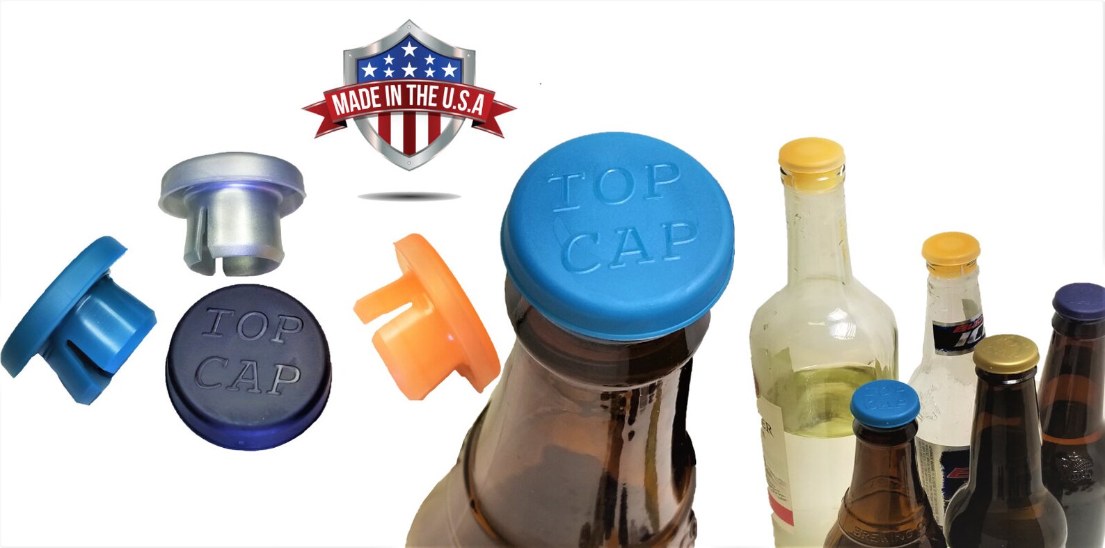 Tapas de botellas 20 PC Multi Color Pack para la mayoría de - Etsy España
