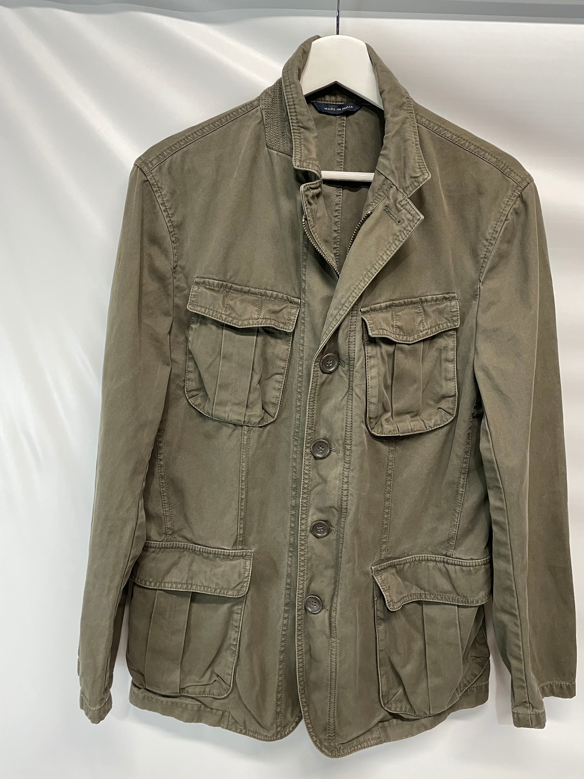 Banana Republic Safari Vintage Military Jacket Army Green Medium - Etsy