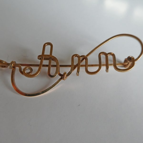 Wire Name Pin - Etsy