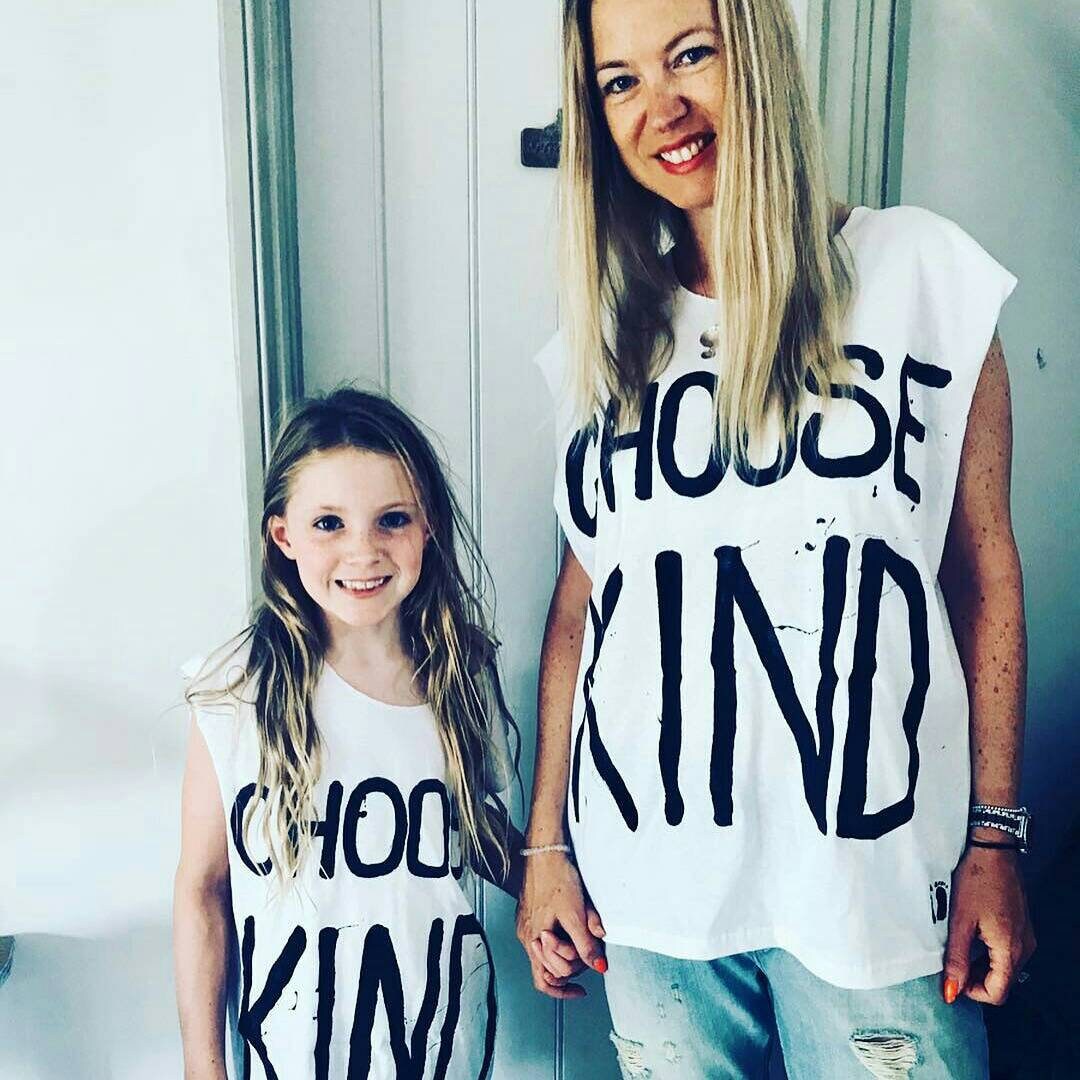CHOOSE KIND Tee T Shirt White Tank WHAM Retro 80's Summer Tank Summer ...