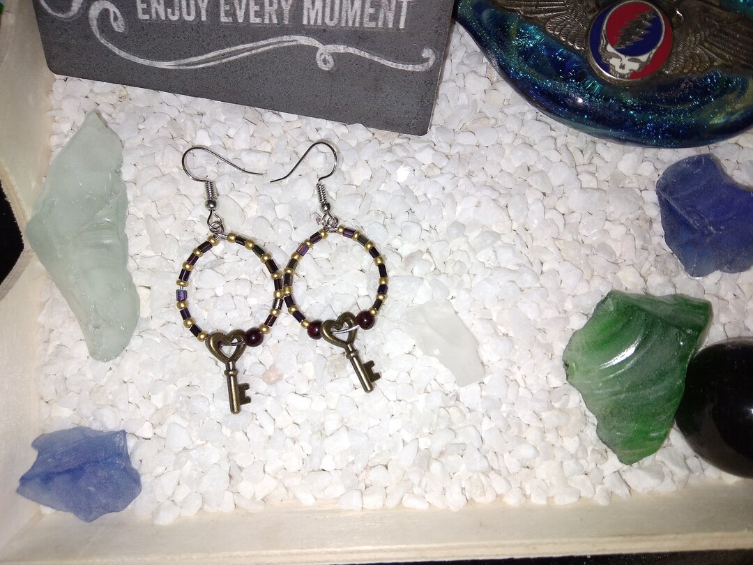 Attic Keys Earrings - Etsy