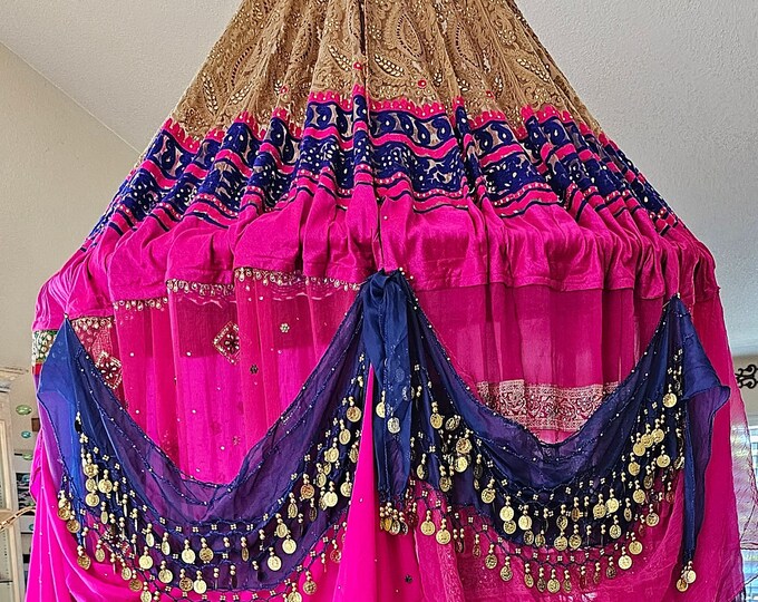 XL Boho Bed Canopy, Meditation, Tent, Canopy, Fort, Festival, Quiet ...