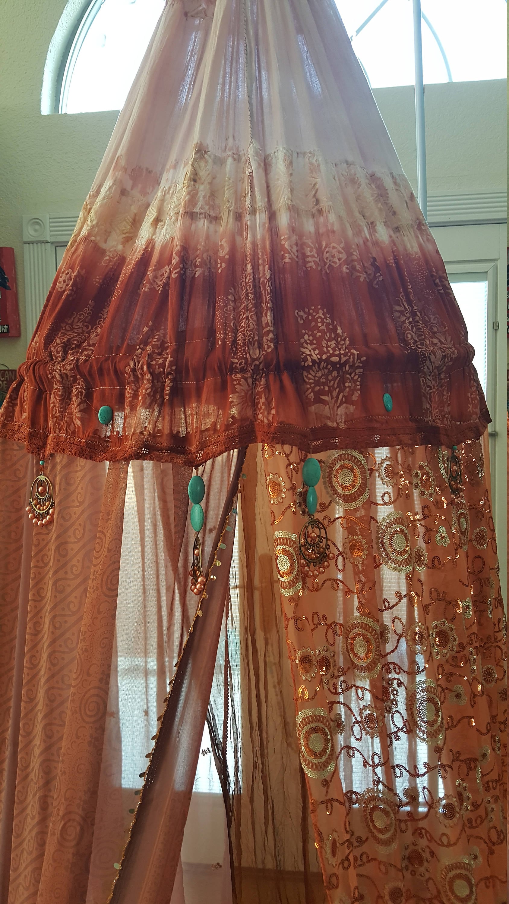 Bohemian Canopy for Chair or Bed, Glamping, Reading Nook, Garden ...