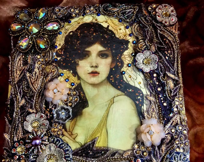 Boho Box, Gypsy Trinket Box, Gypsy Box, One of a Kind, Alter Box ...