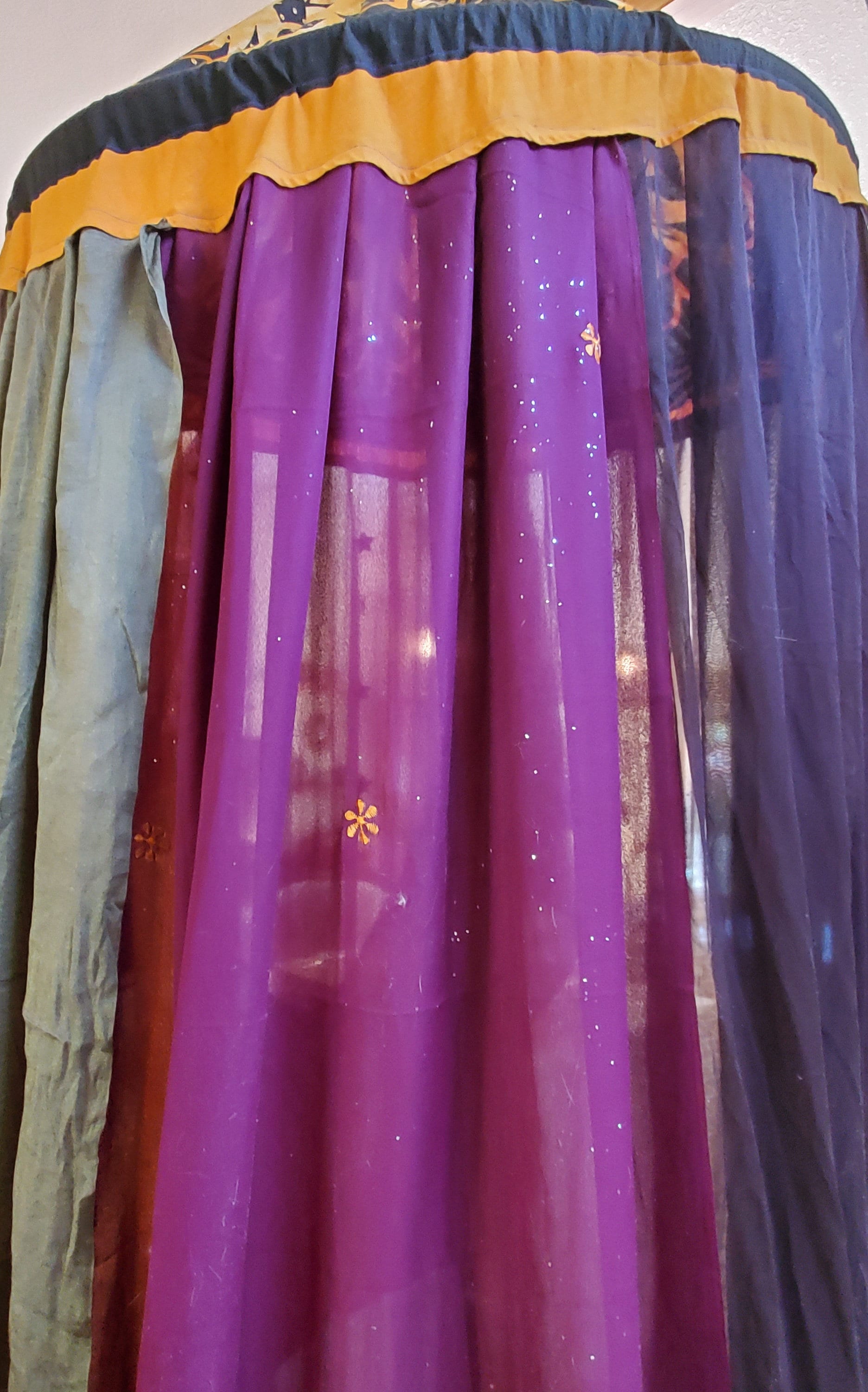 bohemian, goth, bed canopy, canopy, meditation, fort, tent, dorm room ...