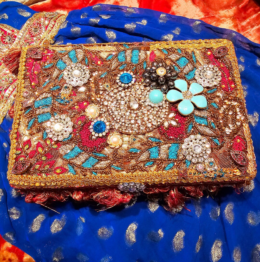 Gypsy Box, One of a Kind, Vintage Tarot Card Box, Alter Box, Mixed ...