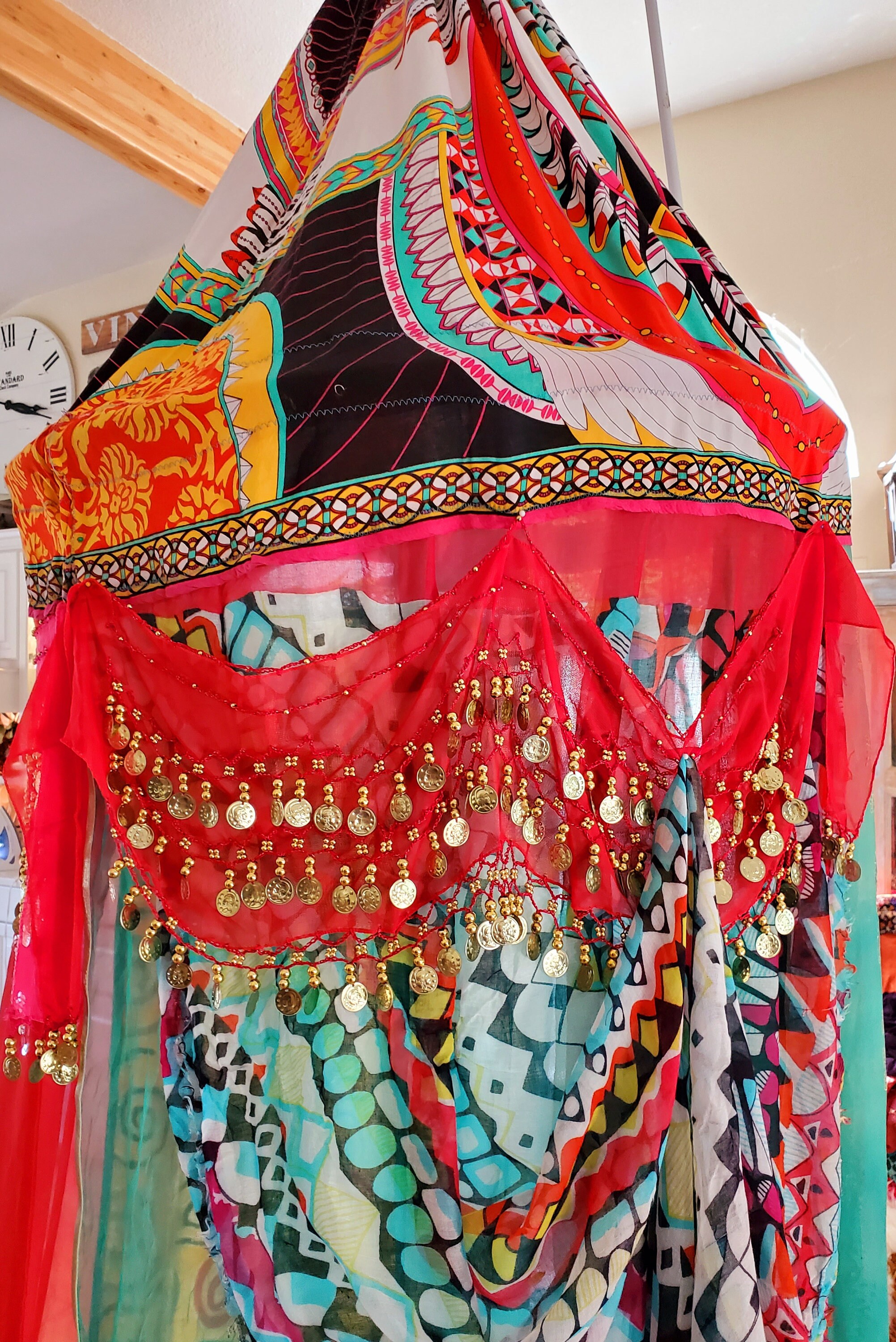 boho canopy, boho decor, canopy, fort, tent, festival, party prop ...