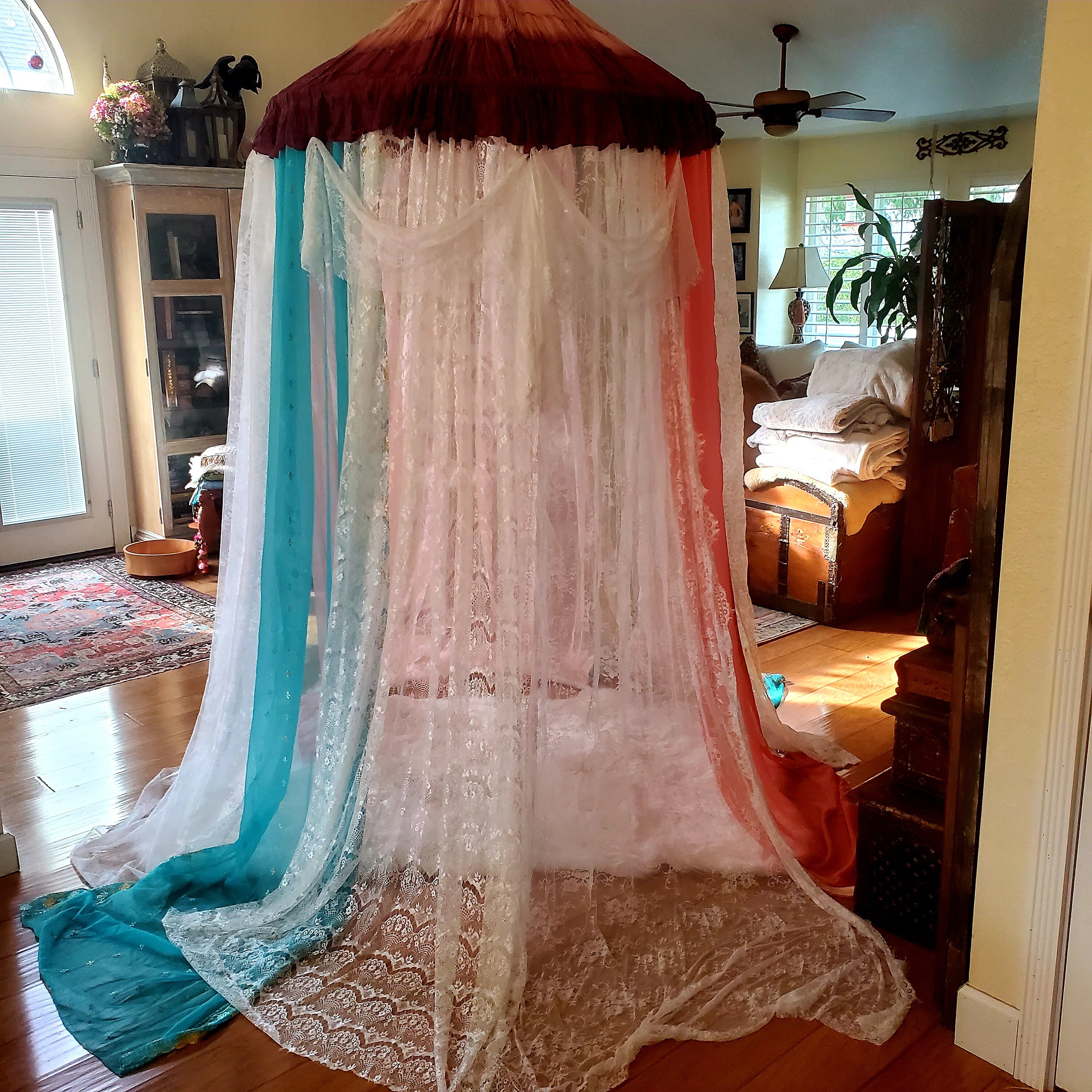 XL Boho Canopy Boho Decor Canopy Fort Tent Party Prop | Etsy