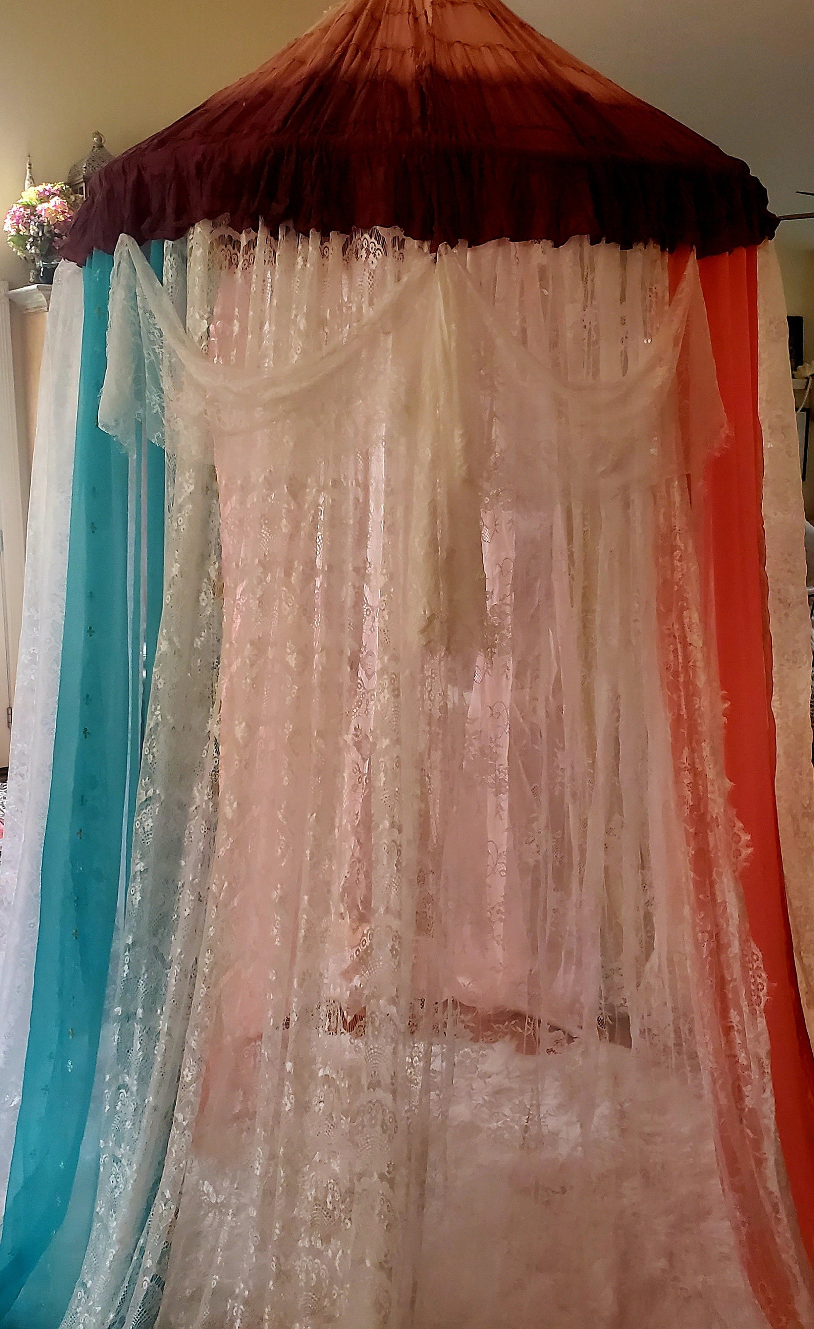 XL Boho Canopy Boho Decor Canopy Fort Tent Party Prop | Etsy