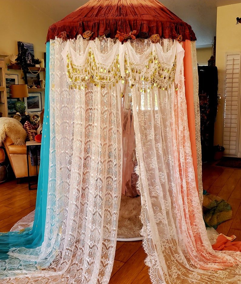XL Boho Canopy Boho Decor Canopy Fort Tent Party Prop - Etsy