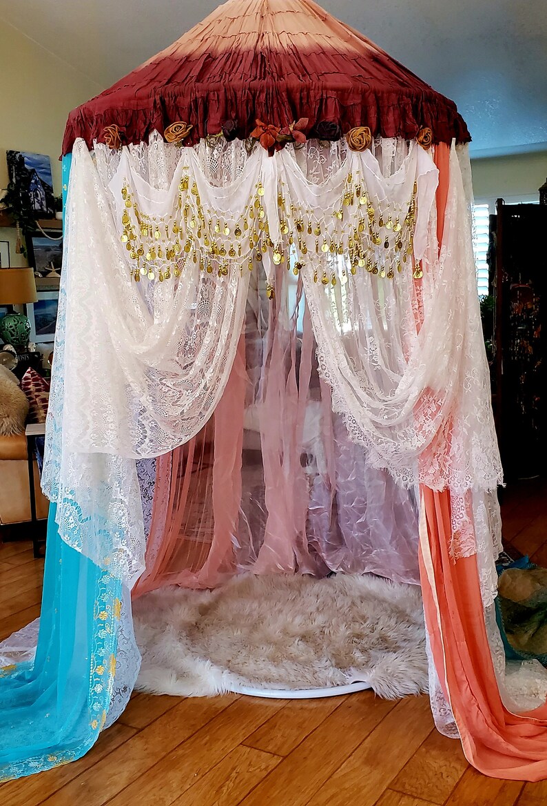 XL Boho Canopy Boho Decor Canopy Fort Tent Party Prop - Etsy