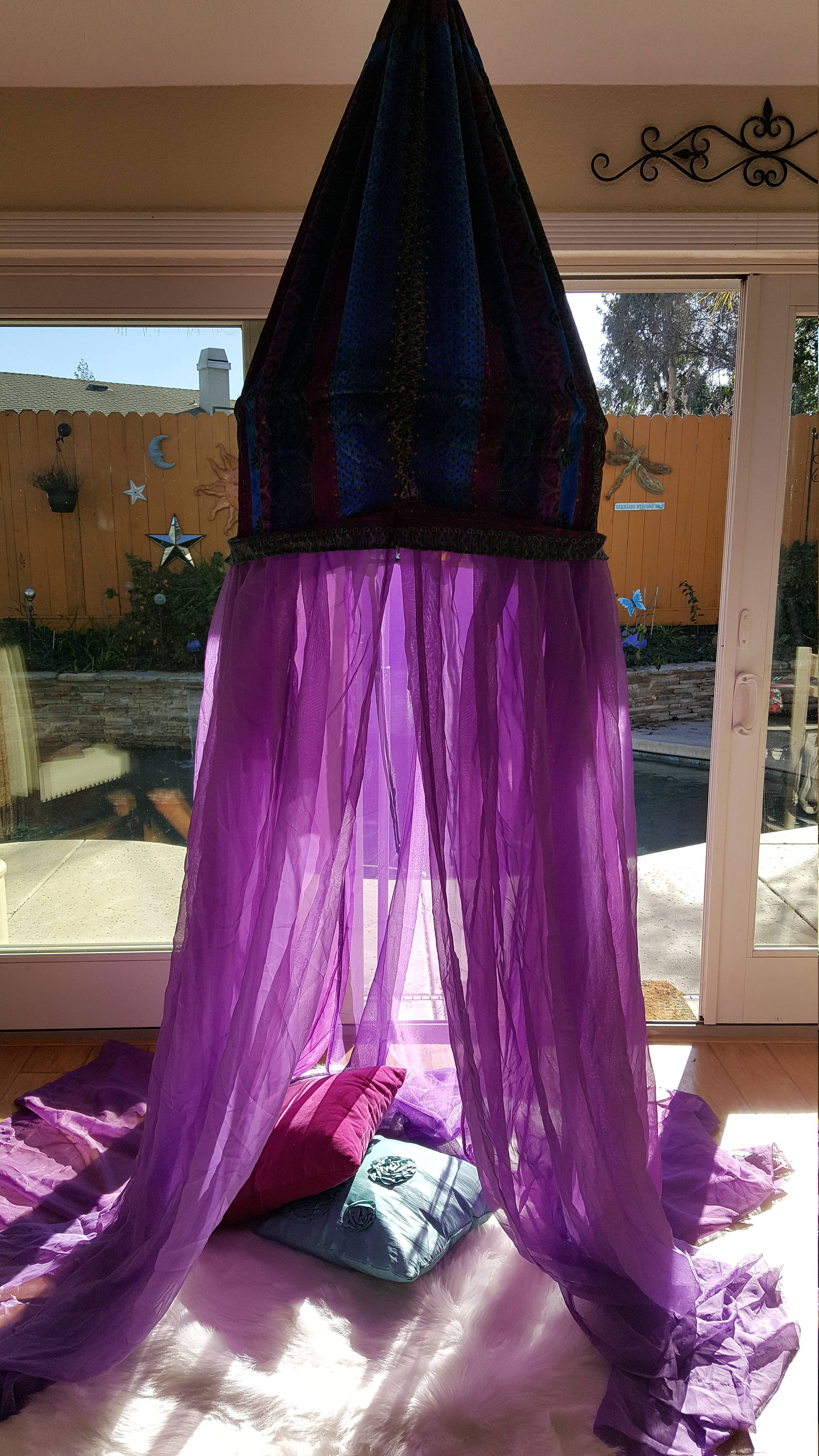 Bohemian Canopy for Chair or Bed, Glamping, Reading Nook, Garden ...