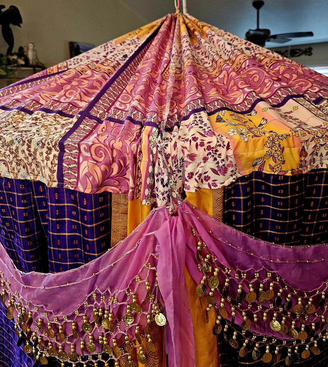 Canopy, Boho Canopy, Boho Decor, Bed Canopy, Fort, Tent, Party Prop ...