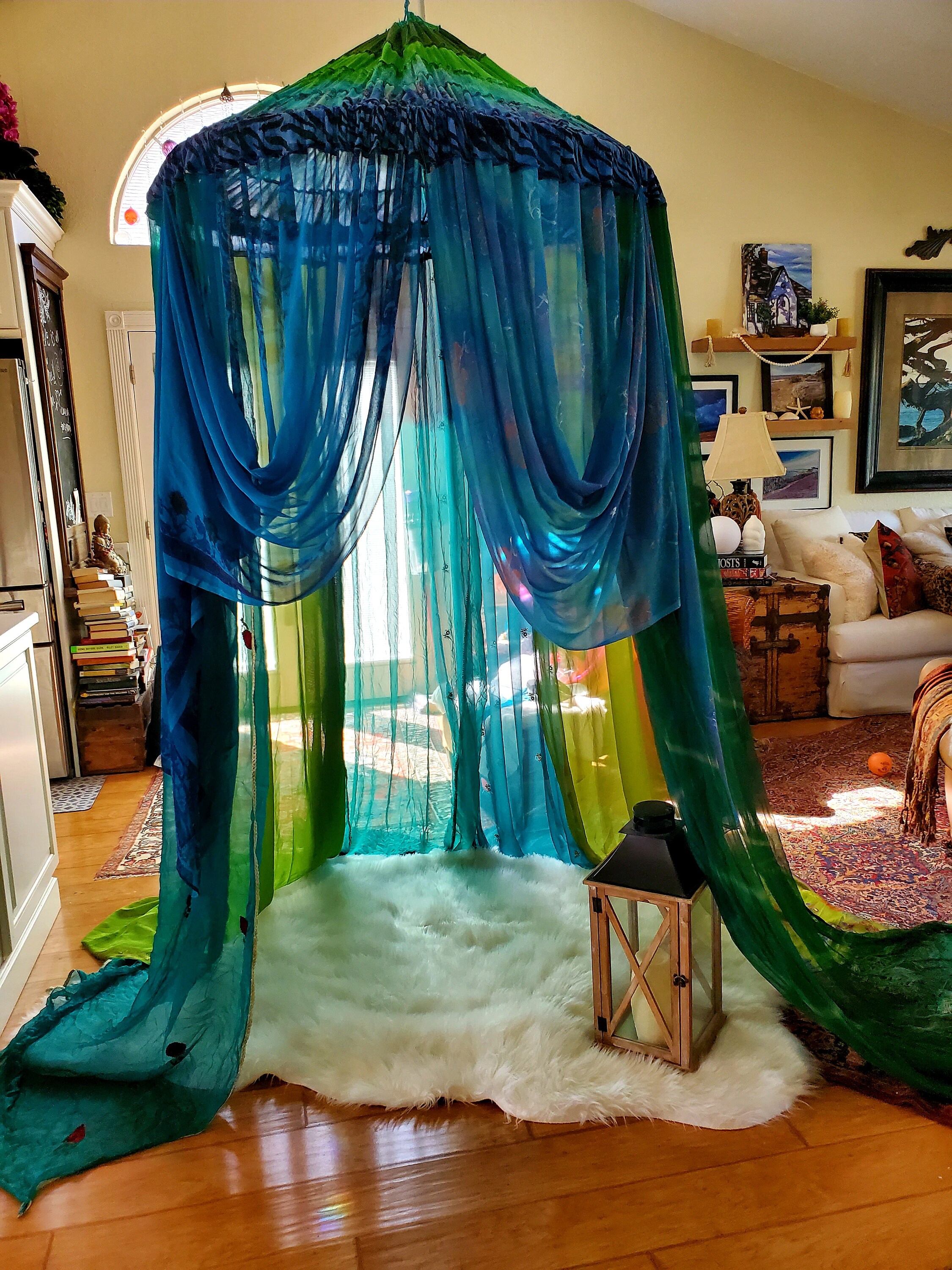 boho canopy, boho decor, canopy, fort, tent, festival, party prop ...