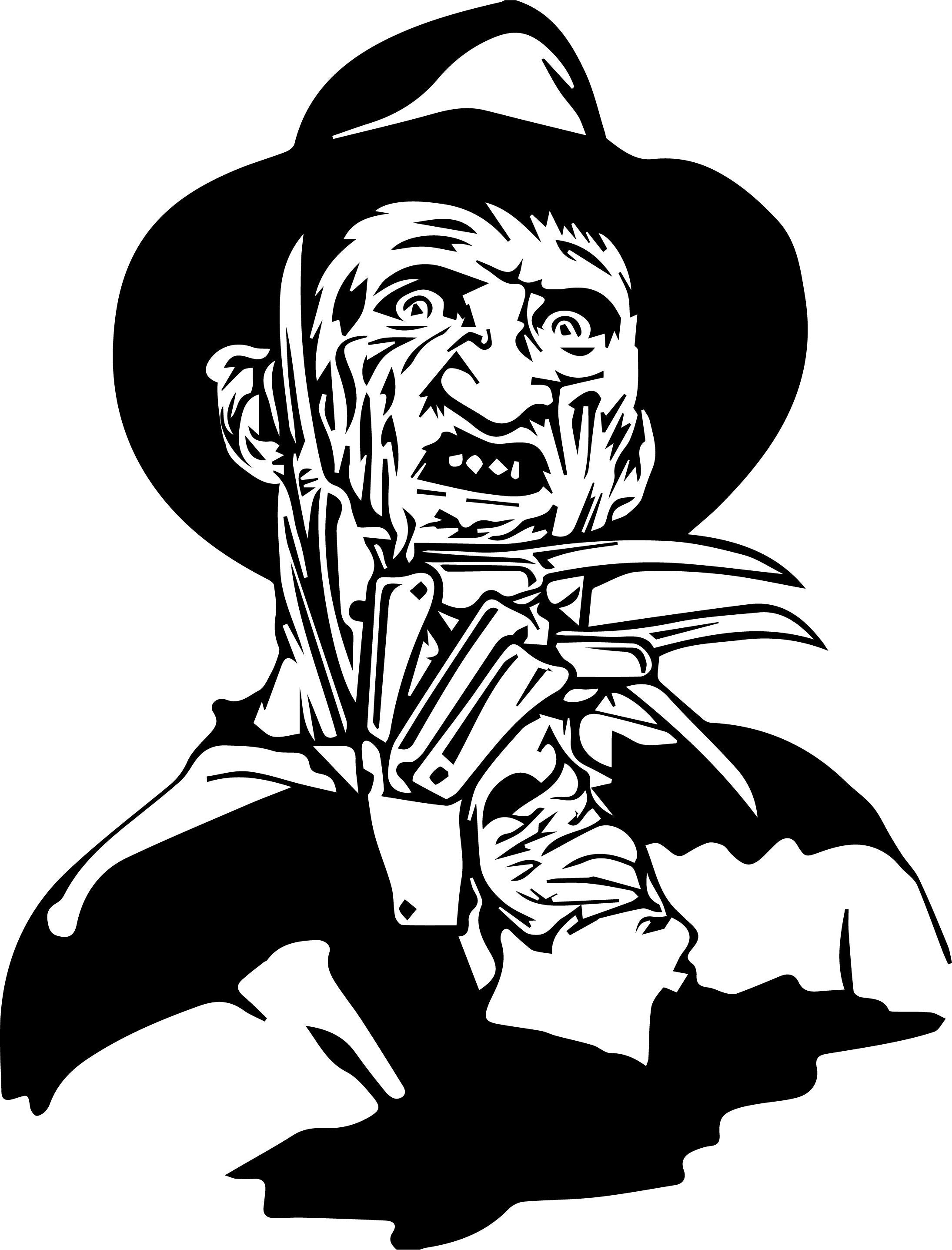 Freddy Krueger SVG Cut File Digital Download Etsy