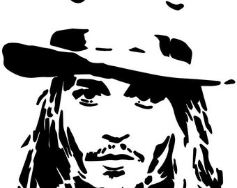 Johnny Depp Decal | Etsy