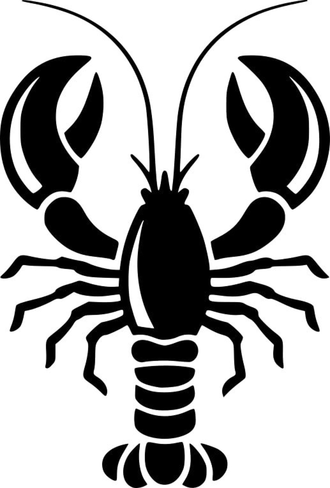 Lobster SVG cut file digital download | Etsy