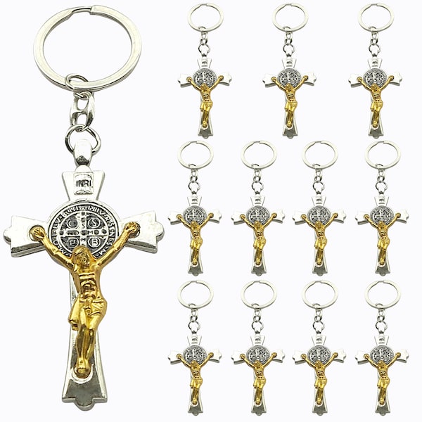 Cross Keychain - Etsy