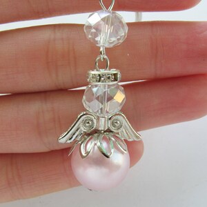 12 Pcs/pack, Beautiful Baptism Pink Angel Keychains Are Excellent ...