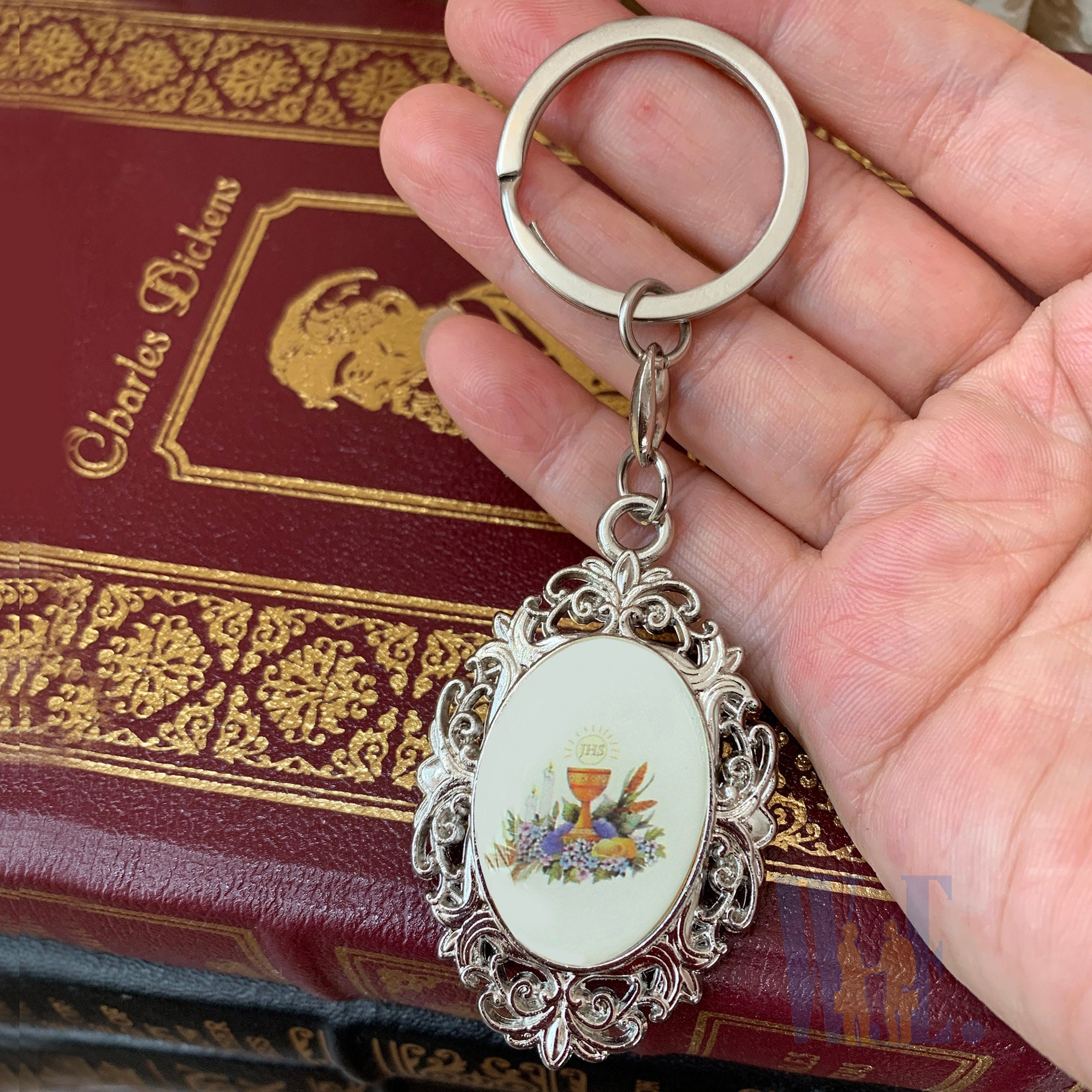 12 PCS First Holy Communion Key Chains With Personalized Laser - Etsy