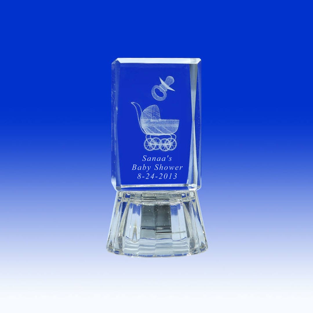 Personalize Crystal Baby Shower Party Favor (12 PCS) Stroller Custome ...