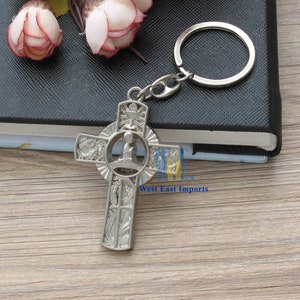 First Communion Keychain Party Favor Boy (12PCS) Recuerdos De Primera ...
