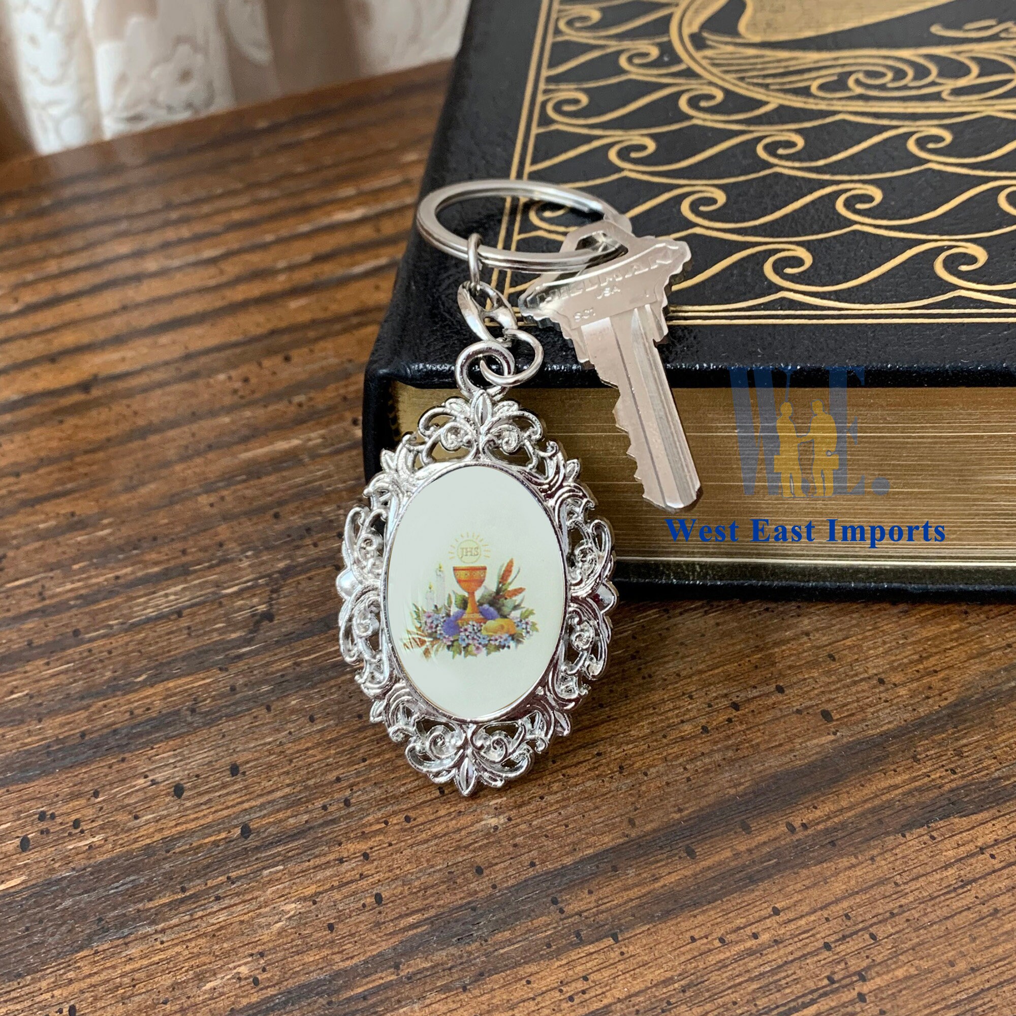 12 PCS First Holy Communion Key Chains With Personalized Laser - Etsy