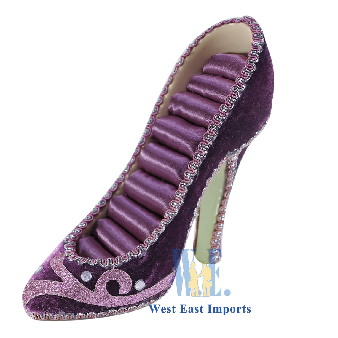 Fashion Jewelry Shoe Ring Holder Storage High Heel Display - Etsy