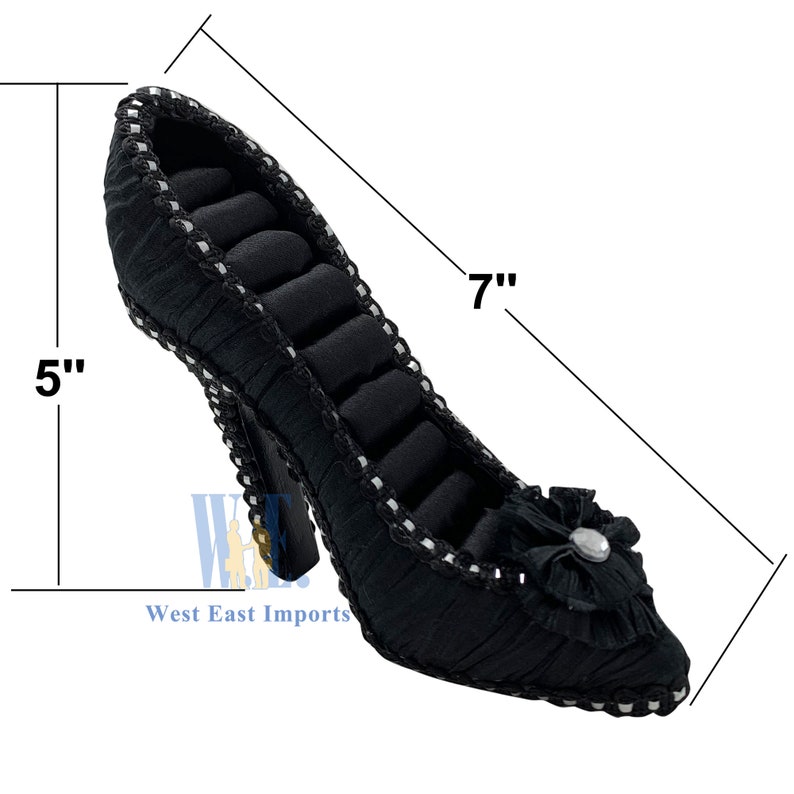 Jewlery Display Shoe Ring Holder Black Set Mannequin - Etsy