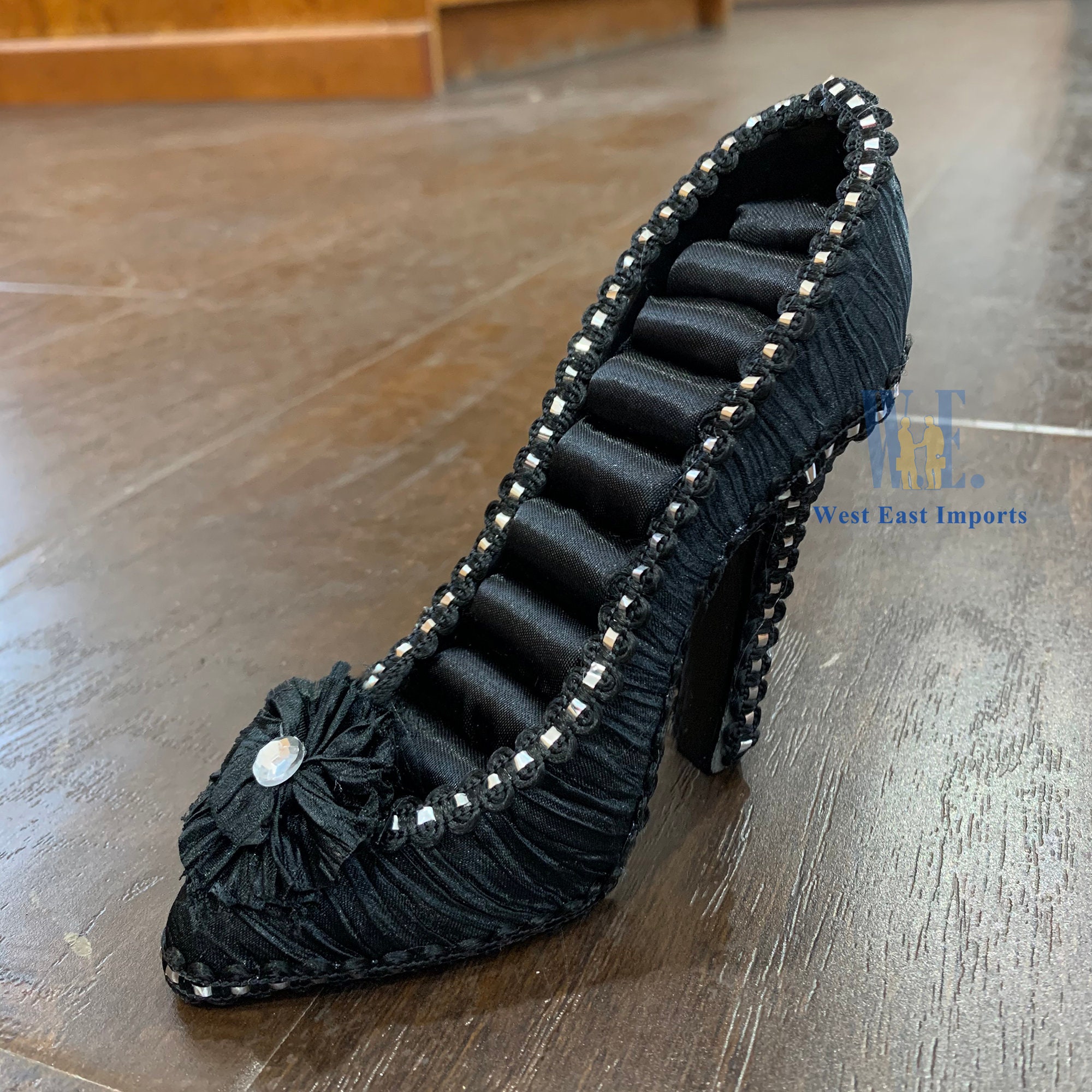 Jewlery Display Shoe Ring Holder Black Set - Mannequin Necklace Display ...