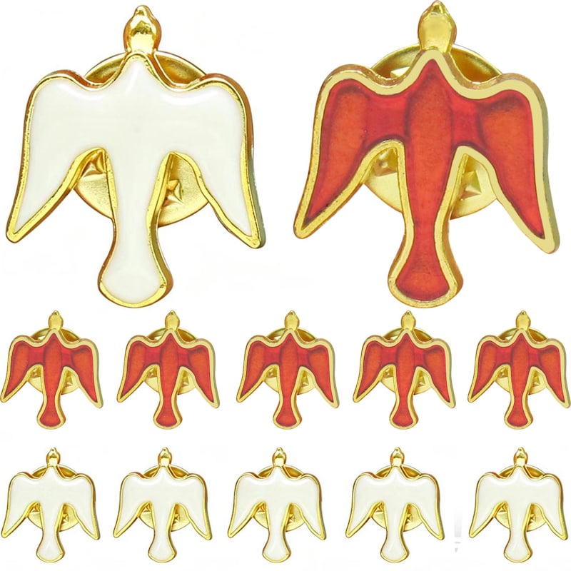 Religious Dove Lapel Pins - Etsy