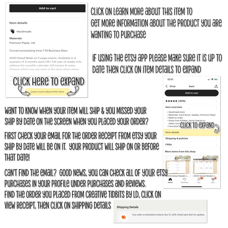 Dated Monthly Calendar for Ring or Disc Bound Planner Dated - Etsy