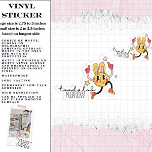 Toodaloo Mudafuckaa - Laminated Waterproof Vinyl Sticker - Matte ...