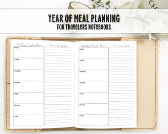 Weight Watchers Daily Food Diary for Travelers Notebook - Etsy