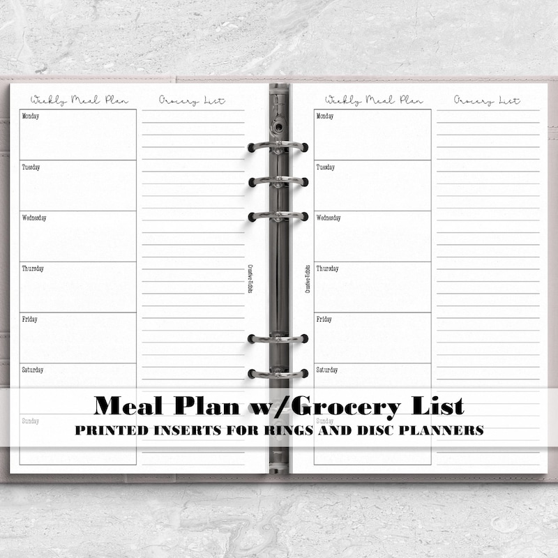 Planner for Foodie - Etsy