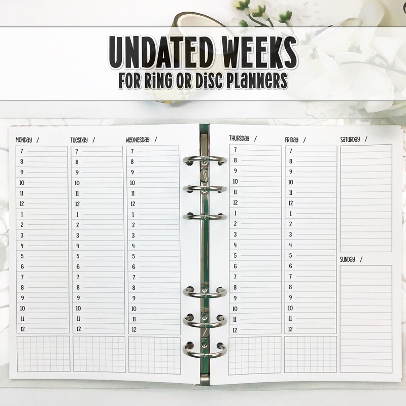 Planner Refill - Etsy Canada