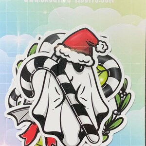 Spooky Christmas Goth Christmas Flake Sticker Pack Sticker Bomb Sticker ...