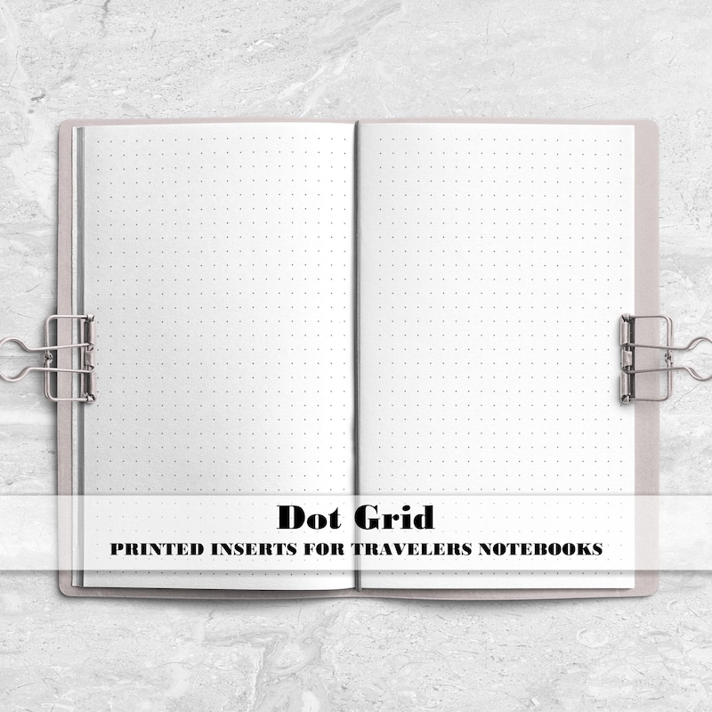 Cahier Grid Notebook - Etsy