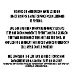 Spooky Christmas Goth Christmas Flake Sticker Pack Sticker Bomb Sticker ...