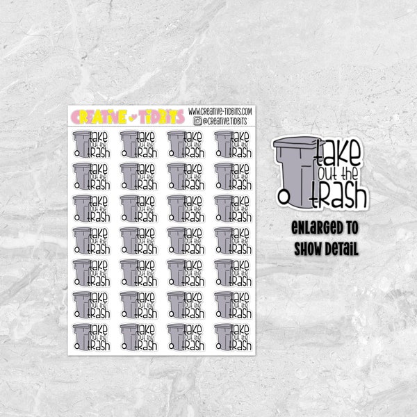 Trash Out Reminder - Etsy