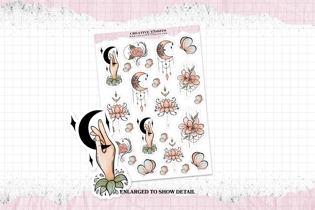 Mystical Stickers - Functional Planner Stickers - Printed Planner ...