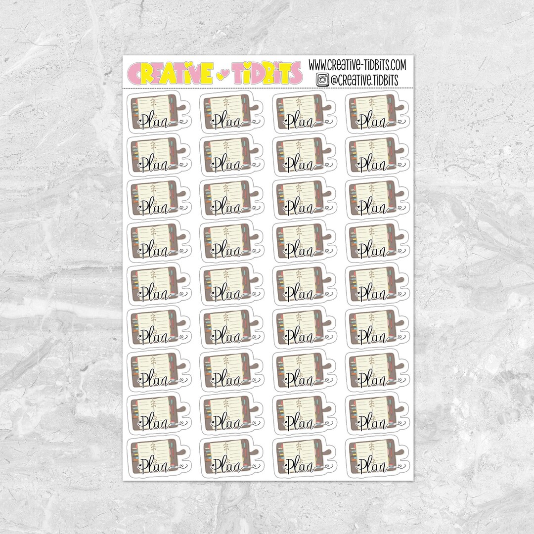 Ringed Planner Plan Stickers Planner Stickers Functional Planner ...